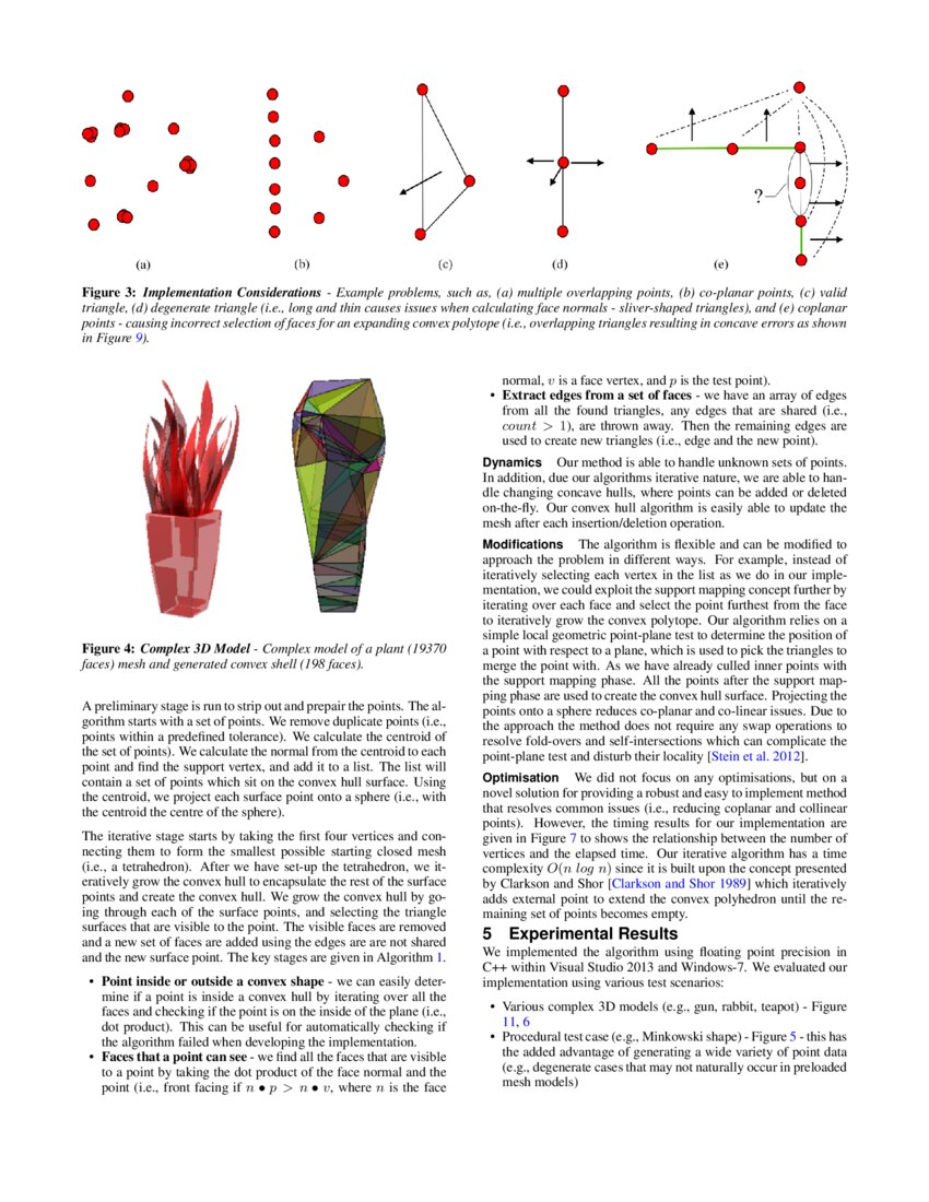 Convex Hulls: Surface Mapping onto a Sphere | DeepAI Convex Hulls: Surface Mapping onto a Sphere | DeepAI