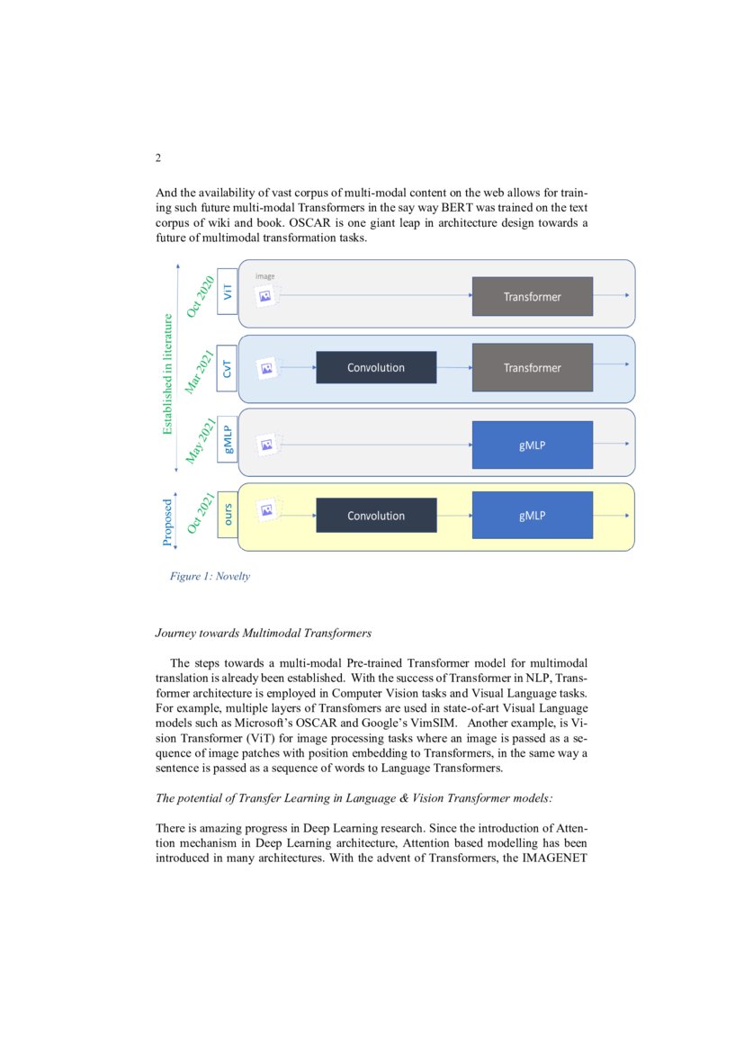 Convolutional Gated MLP: Combining Convolutions gMLP | DeepAI