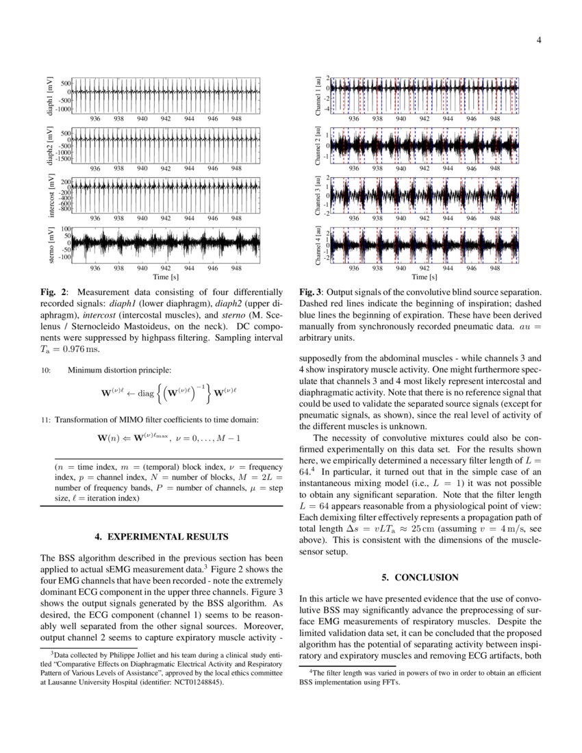 Convolutive Blind Source Separation on Surface EMG Signals for Respiratory Diagnostics and ...
