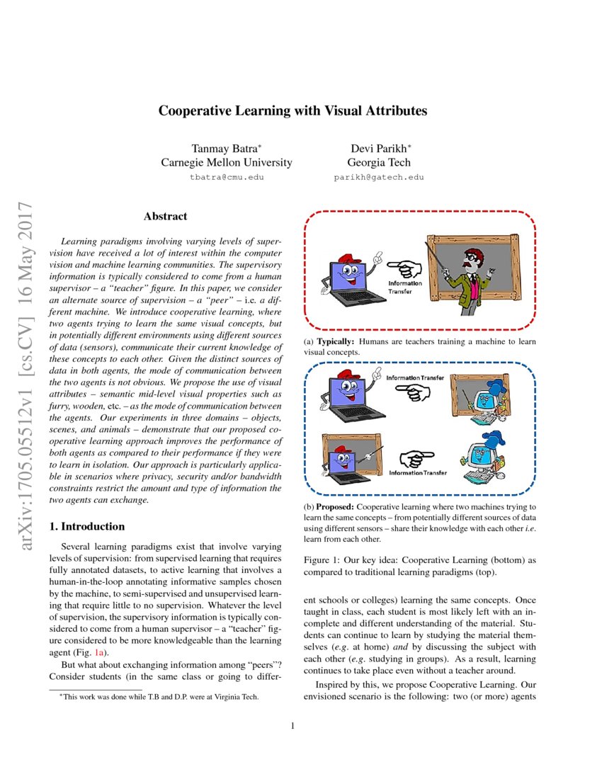 Cooperative Learning with Visual Attributes | DeepAI
