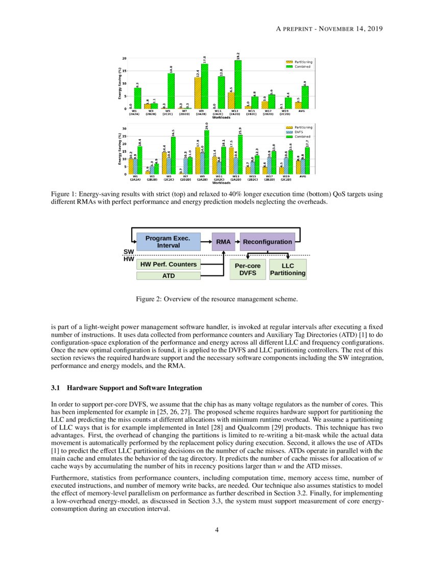 Coordinated Management of DVFS and Cache Partitioning under QoS Constraints to Save Energy in ...