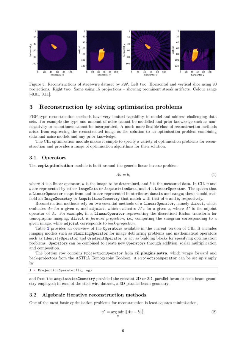 Core Imaging Library Part I A Versatile Python Framework For 7521