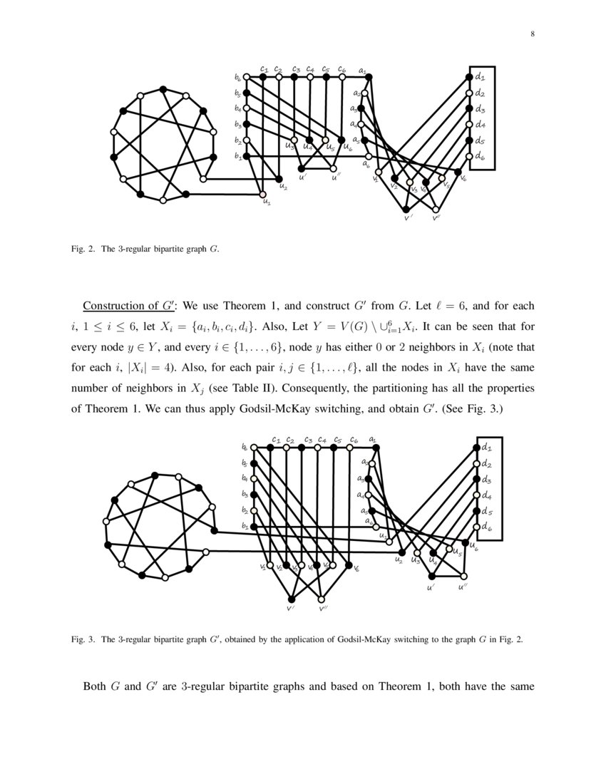 Cospectral Bipartite Graphs With The Same Degree Sequences But With Different Number Of Large