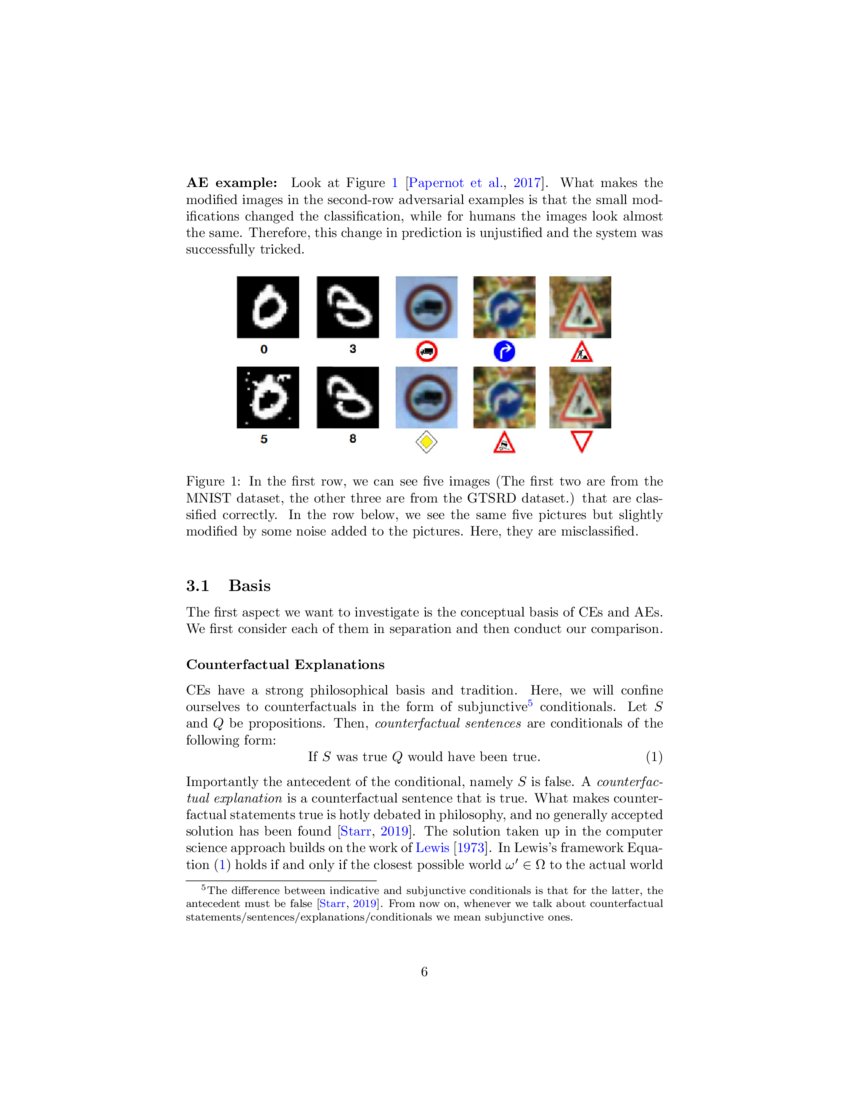 Counterfactual Explanations Adversarial Examples Common Grounds Essential Differences And
