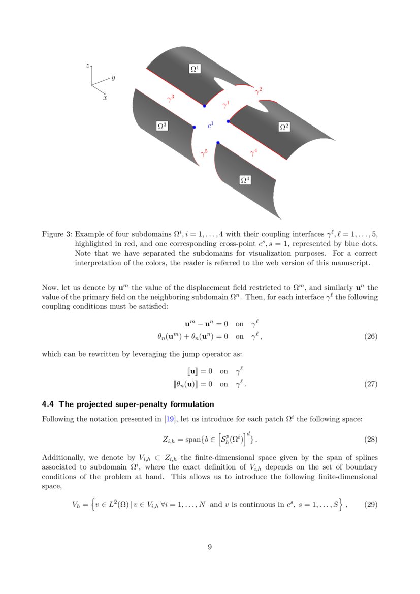 Coupling Of Non Conforming Trimmed Isogeometric Kirchhoff Love Shells