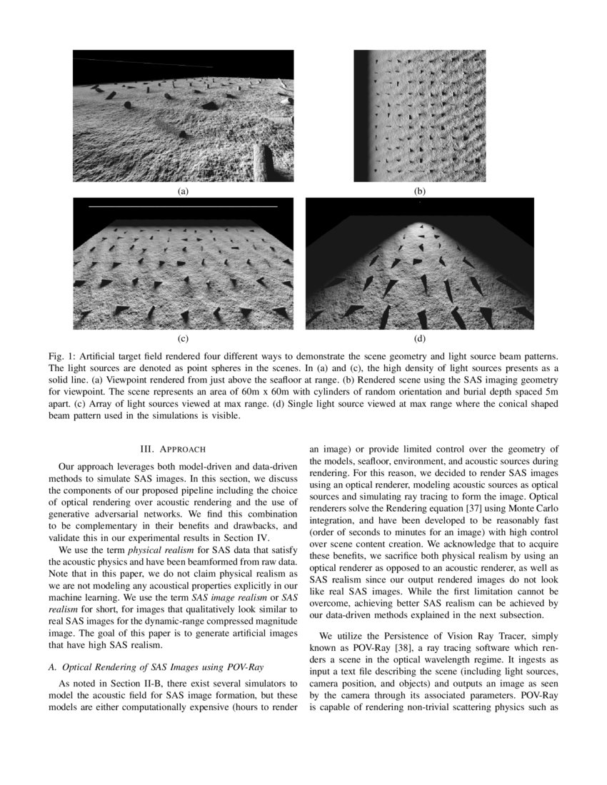 Coupling Rendering and Generative Adversarial Networks for Artificial SAS Image Generation | DeepAI