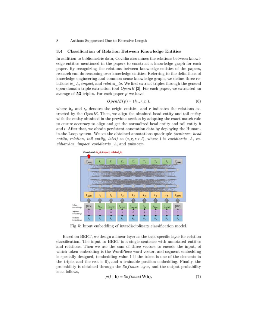 Covidia: COVID-19 Interdisciplinary Academic Knowledge Graph | DeepAI
