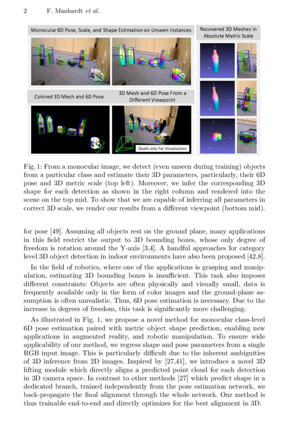 CPS: Class-level 6D Pose and Shape Estimation From Monocular Images | DeepAI