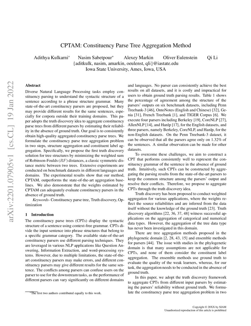 CPTAM Constituency Parse Tree Aggregation Method DeepAI CPTAM Constituency Parse Tree Aggregation Method DeepAI
