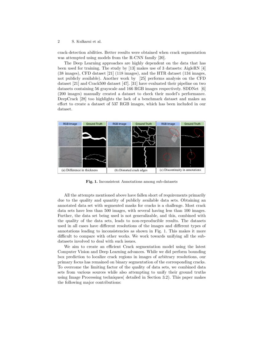 Crackseg9k A Collection And Benchmark For Crack Segmentation Datasets