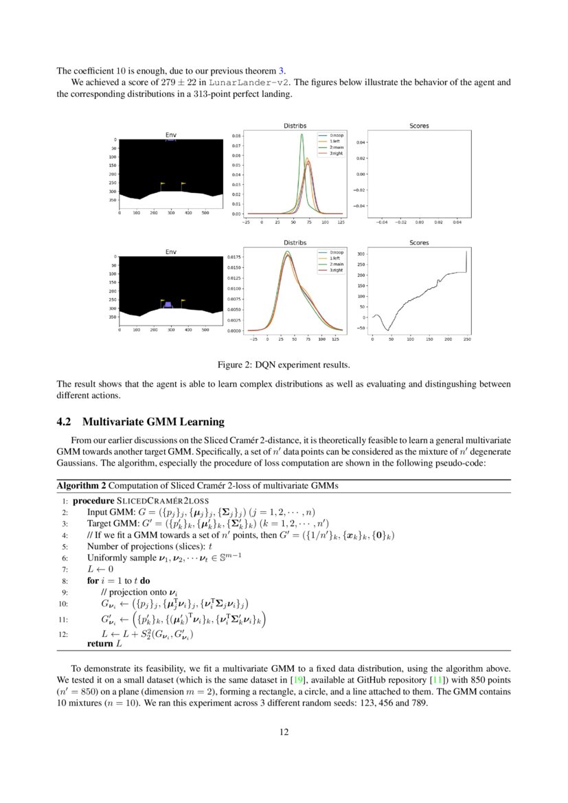 Cramer Type Distances for Learning Gaussian Mixture Models by Gradient Descent | DeepAI