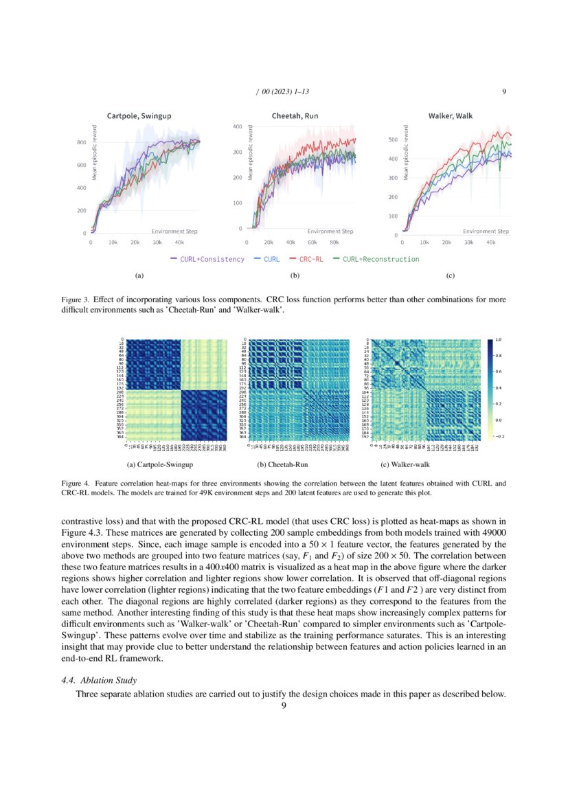 CRC-RL: A Novel Visual Feature Representation Architecture for Unsupervised Reinforcement ...