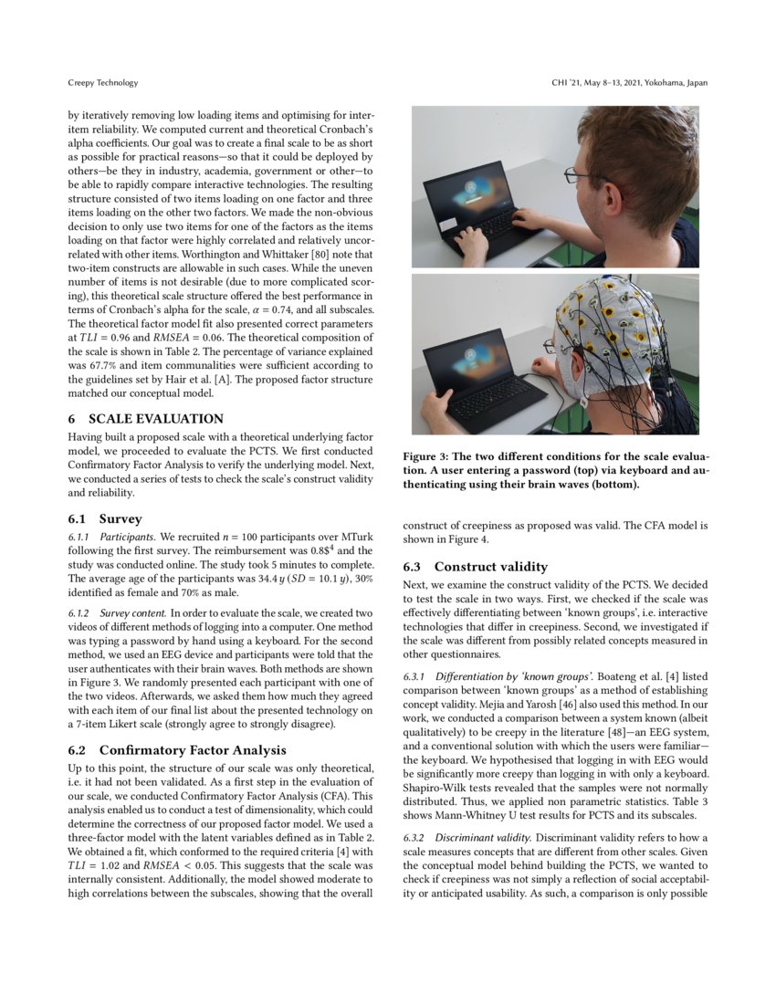 Creepy Technology: What Is It and How Do You Measure It? | DeepAI