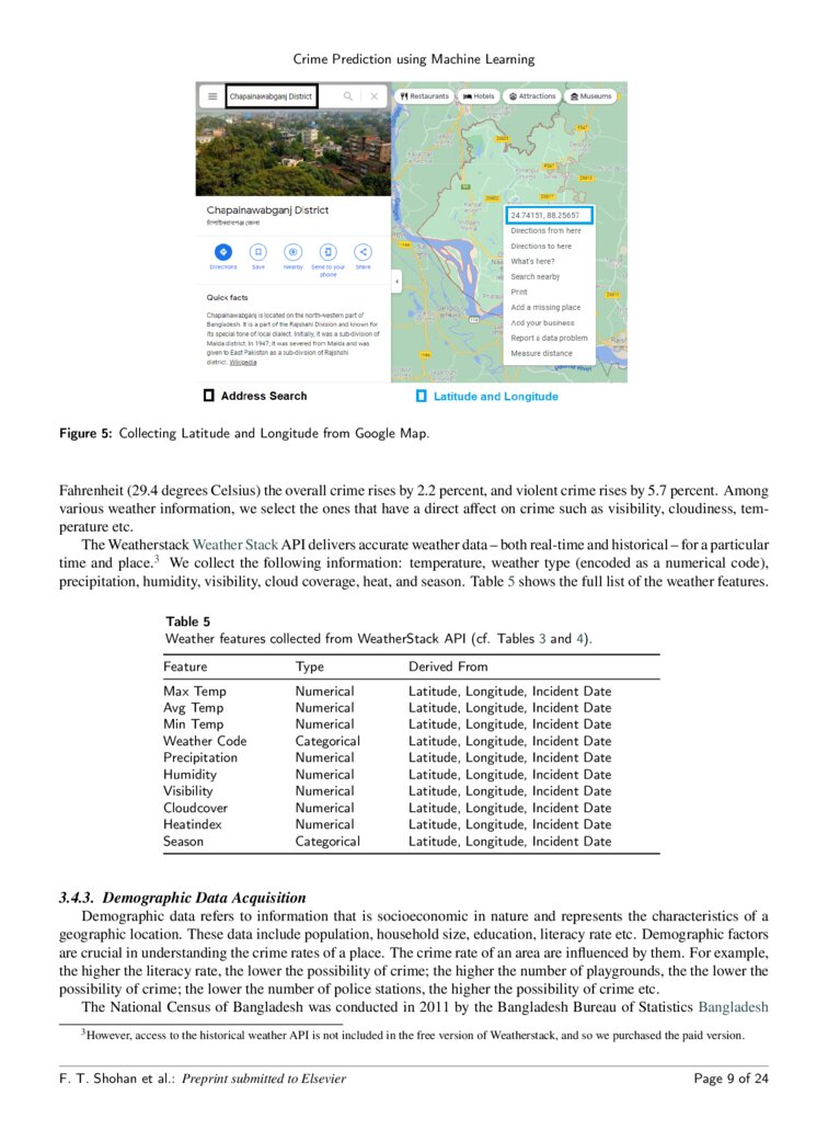 Crime Prediction using Machine Learning with a Novel Crime Dataset | DeepAI Crime Prediction using Machine Learning with a Novel Crime Dataset | DeepAI