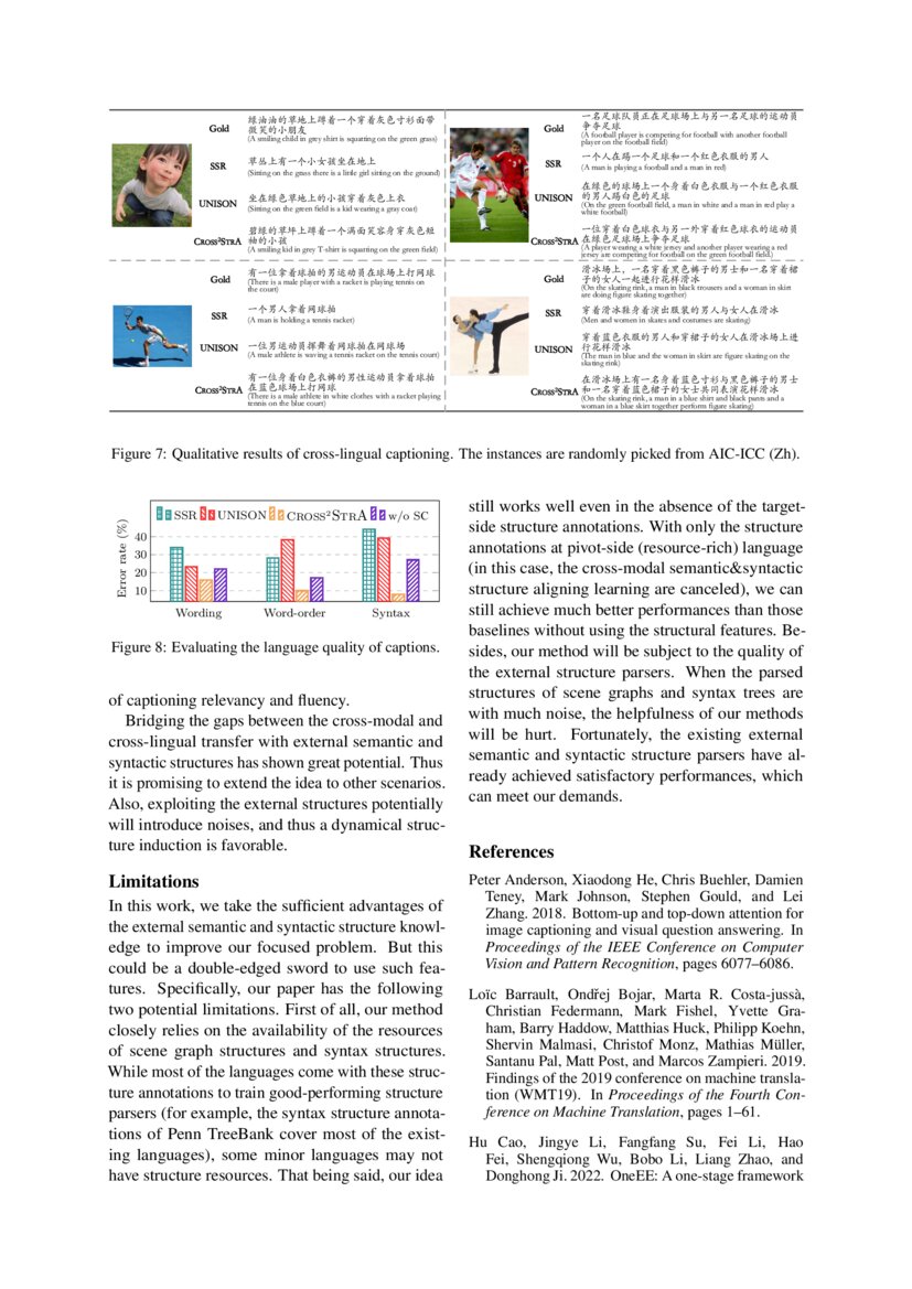 Cross2StrA: Unpaired Cross-lingual Image Captioning with Cross-lingual ... Cross2StrA: Unpaired Cross-lingual Image Captioning with Cross-lingual ...