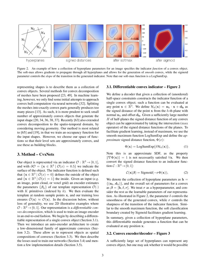 CvxNets: Learnable Convex Decomposition | DeepAI