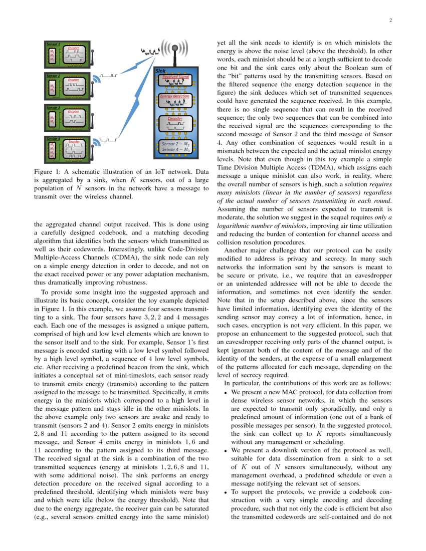 Data Aggregation Over Multiple Access Wireless Sensors Network Deepai