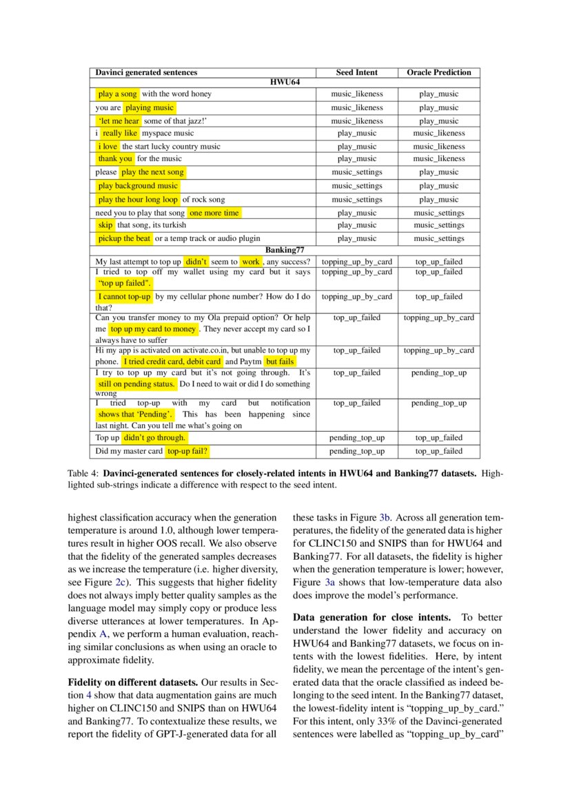 Data Augmentation For Intent Classification With Off The Shelf Large Language Models Deepai