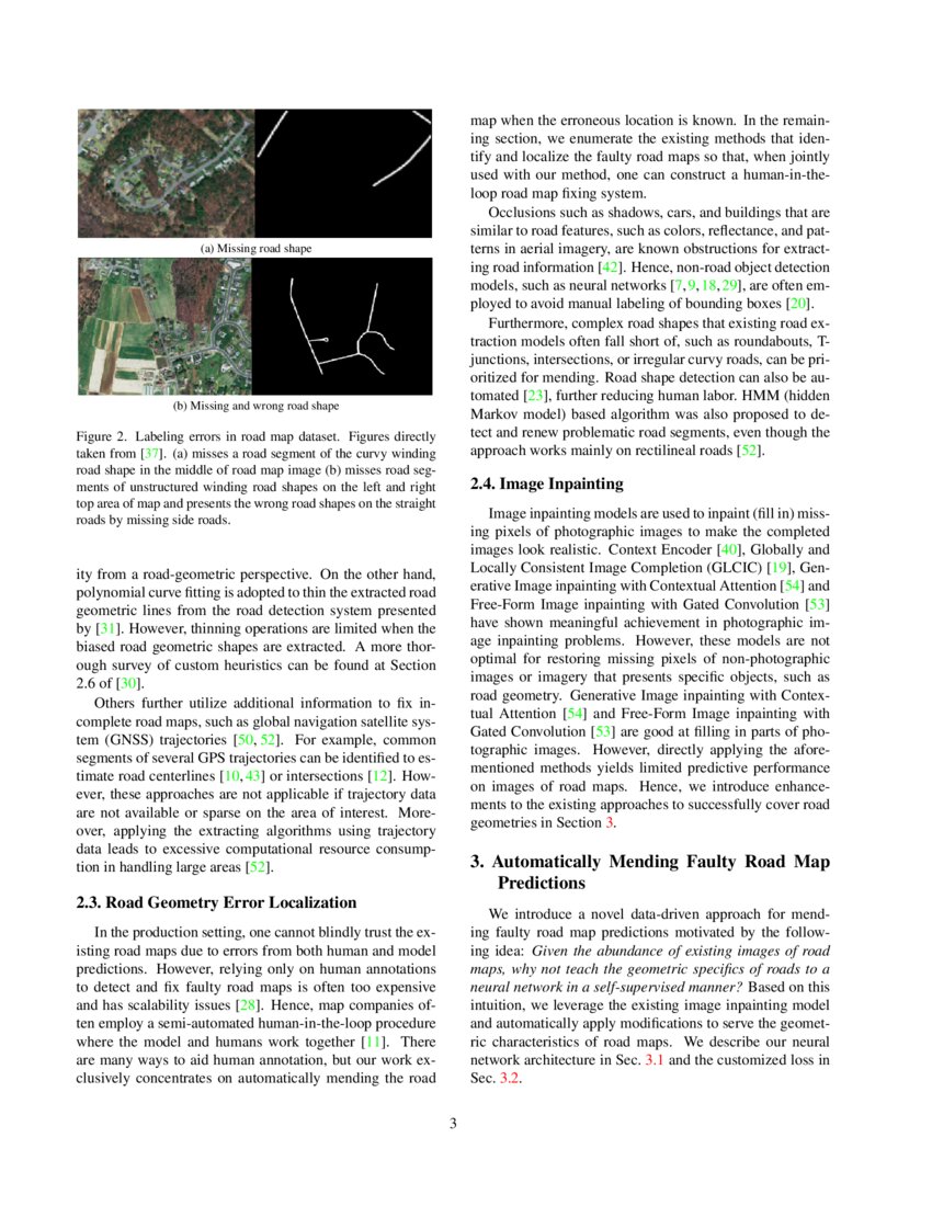 Data Driven Approach For Automatically Correcting Faulty Road Maps Deepai