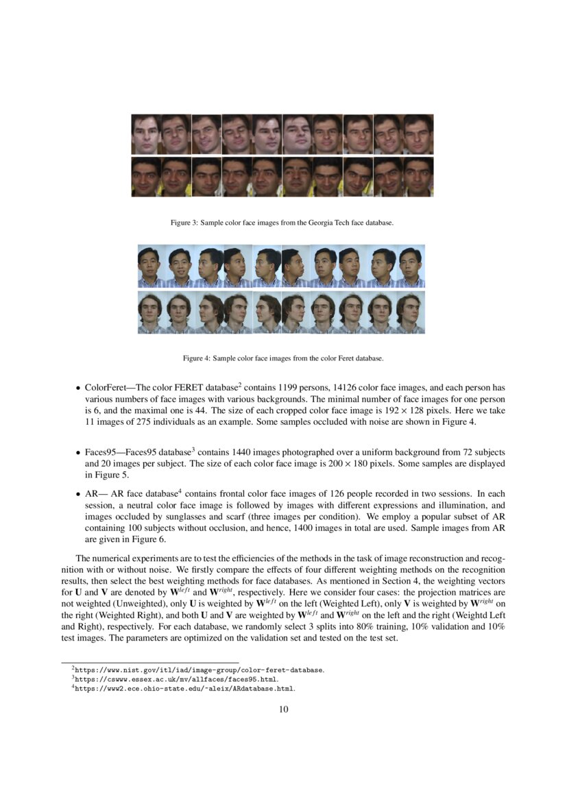 Data Driven Bilateral Generalized Two Dimensional Quaternion Principal Component Analysis With 