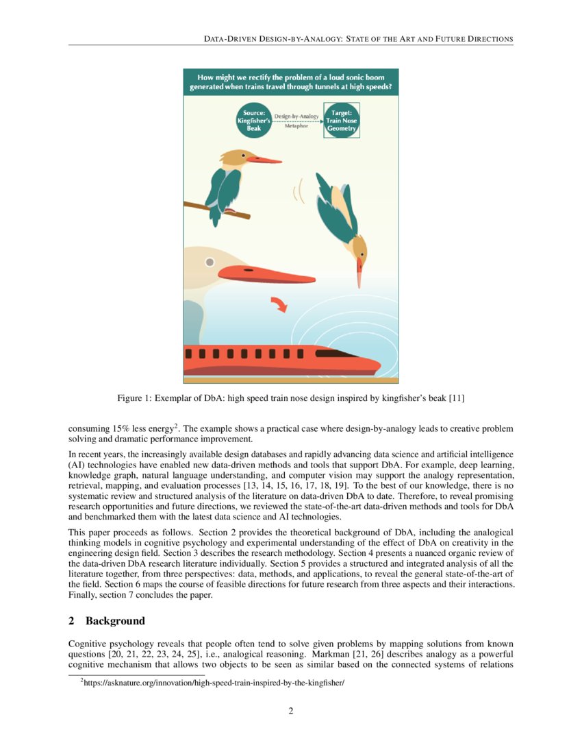 Data-Driven Design-by-Analogy: State of the Art and Future Directions | DeepAI