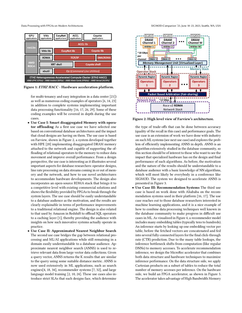 Data Processing with FPGAs on Modern Architectures | DeepAI