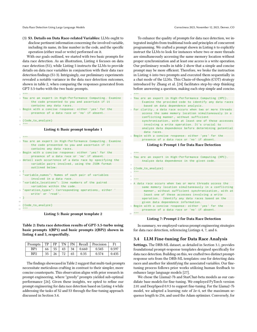 Data Race Detection Using Large Language Models Deepai 