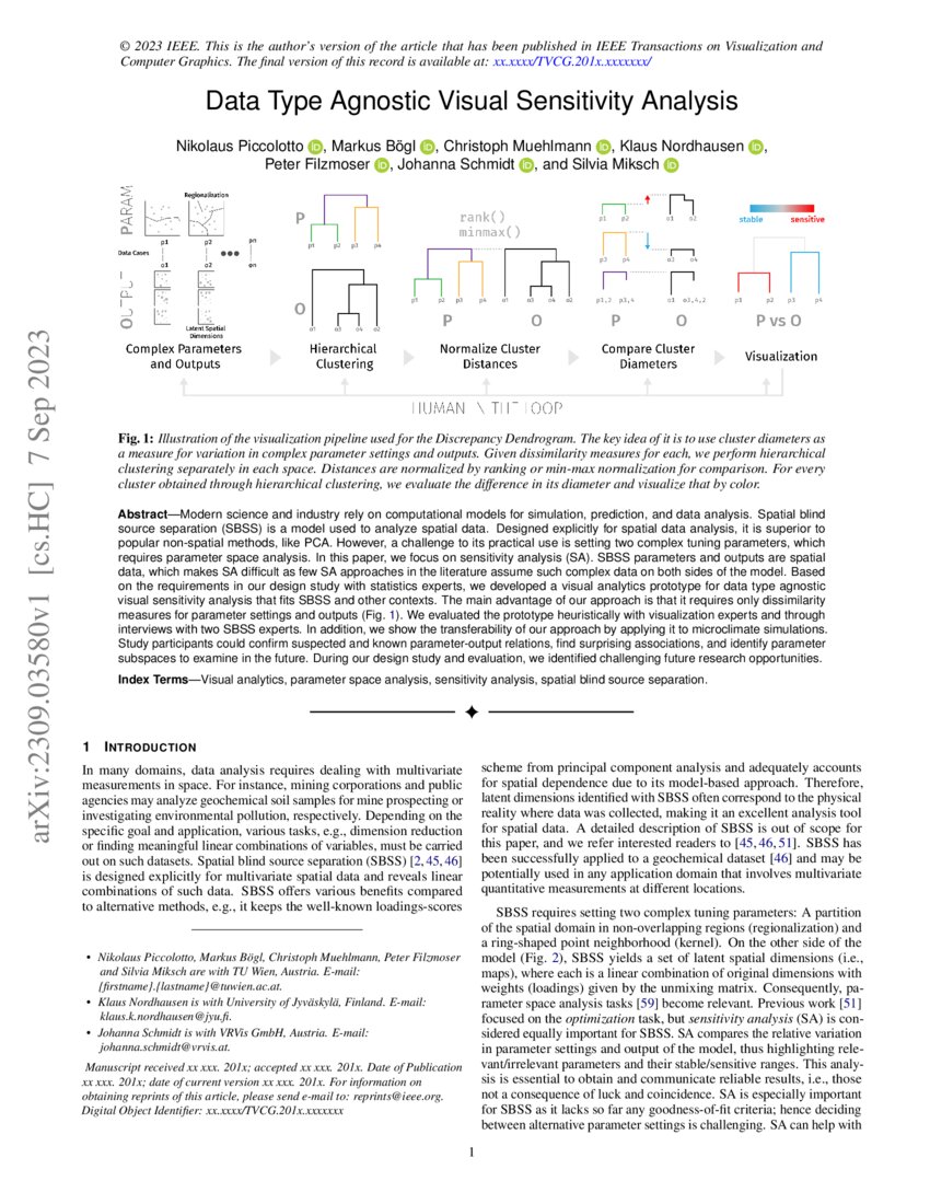 Data Type Agnostic Visual Sensitivity Analysis | DeepAI