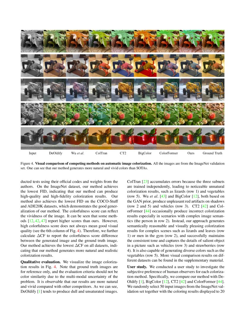 DDColor: Towards Photo-Realistic and Semantic-Aware Image Colorization via Dual Decoders | DeepAI