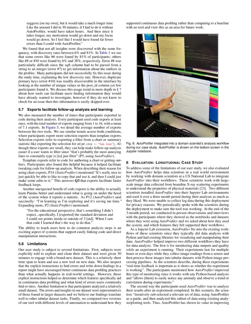 Dead or Alive: Continuous Data Profiling for Interactive Data Science | DeepAI
