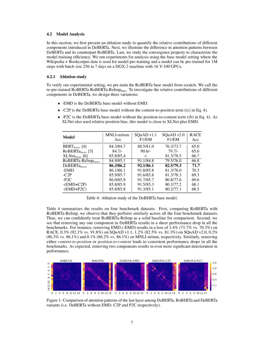 DeBERTa: Decoding-enhanced BERT with Disentangled Attention | DeepAI
