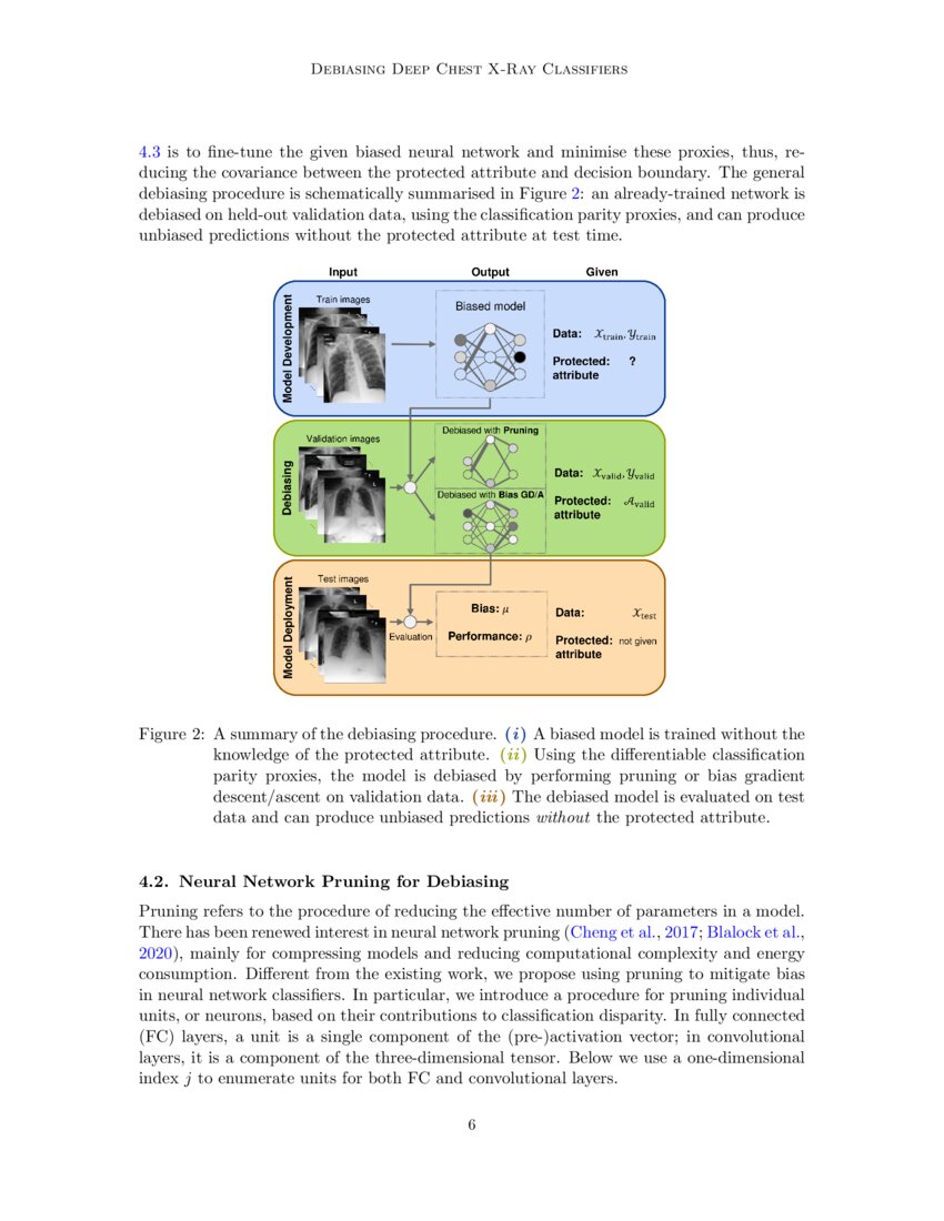Debiasing Deep Chest X-Ray Classifiers using Intra- and Post-processing Methods | DeepAI