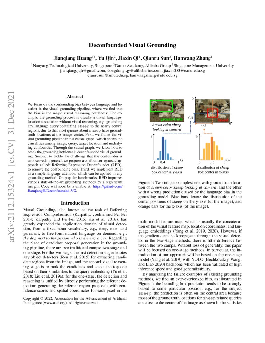 Deconfounded Visual Grounding | DeepAI