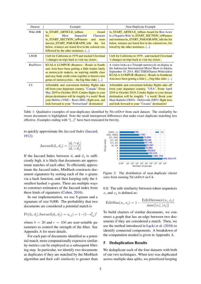 Deduplicating Training Data Makes Language Models Better | DeepAI