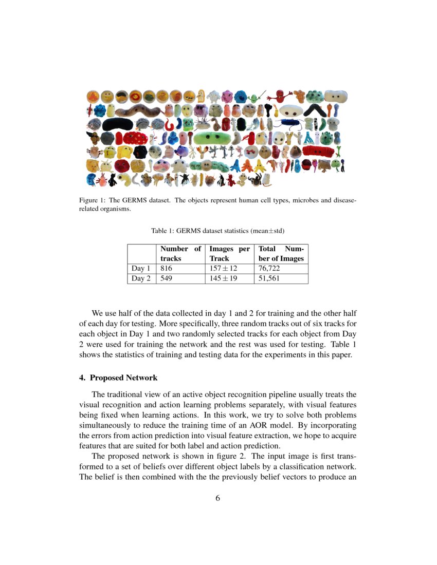 Deep Active Object Recognition By Joint Label And Action Prediction