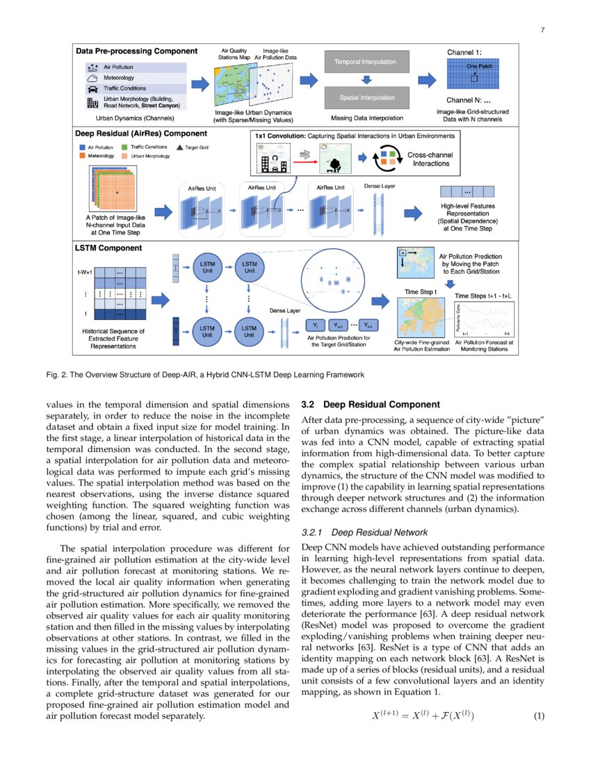 Deep-AIR: A Hybrid CNN-LSTM Framework for Air Quality Modeling in Metropolitan Cities | DeepAI