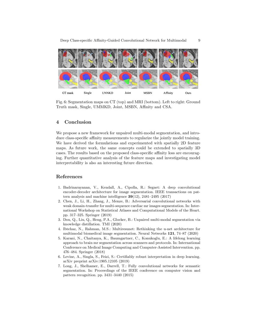 Deep Class-Specific Affinity-Guided Convolutional Network for ...
