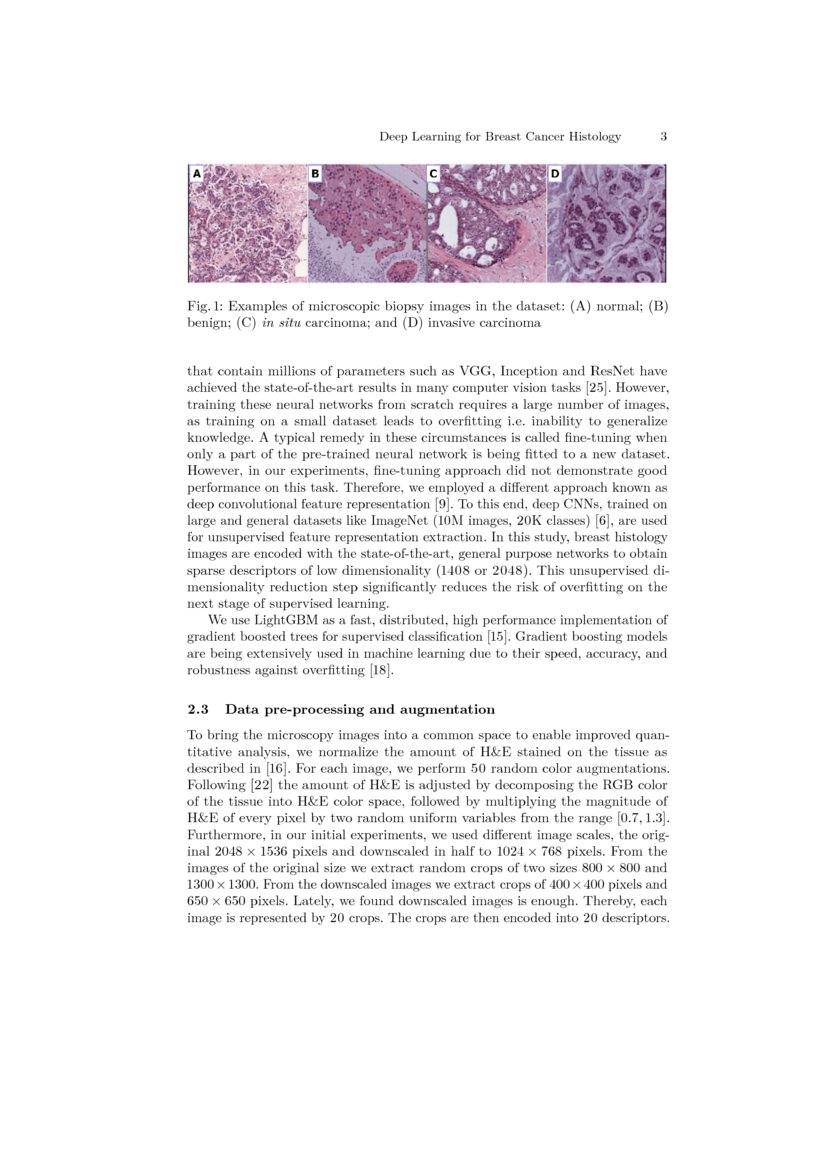 Deep Convolutional Neural Networks For Breast Cancer Histology Image Analysis Deepai