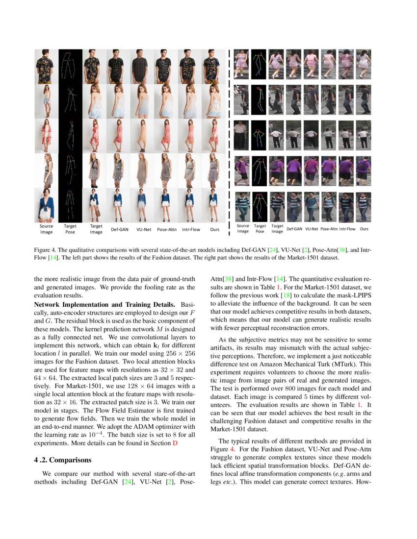 Deep Image Spatial Transformation for Person Image Generation | DeepAI