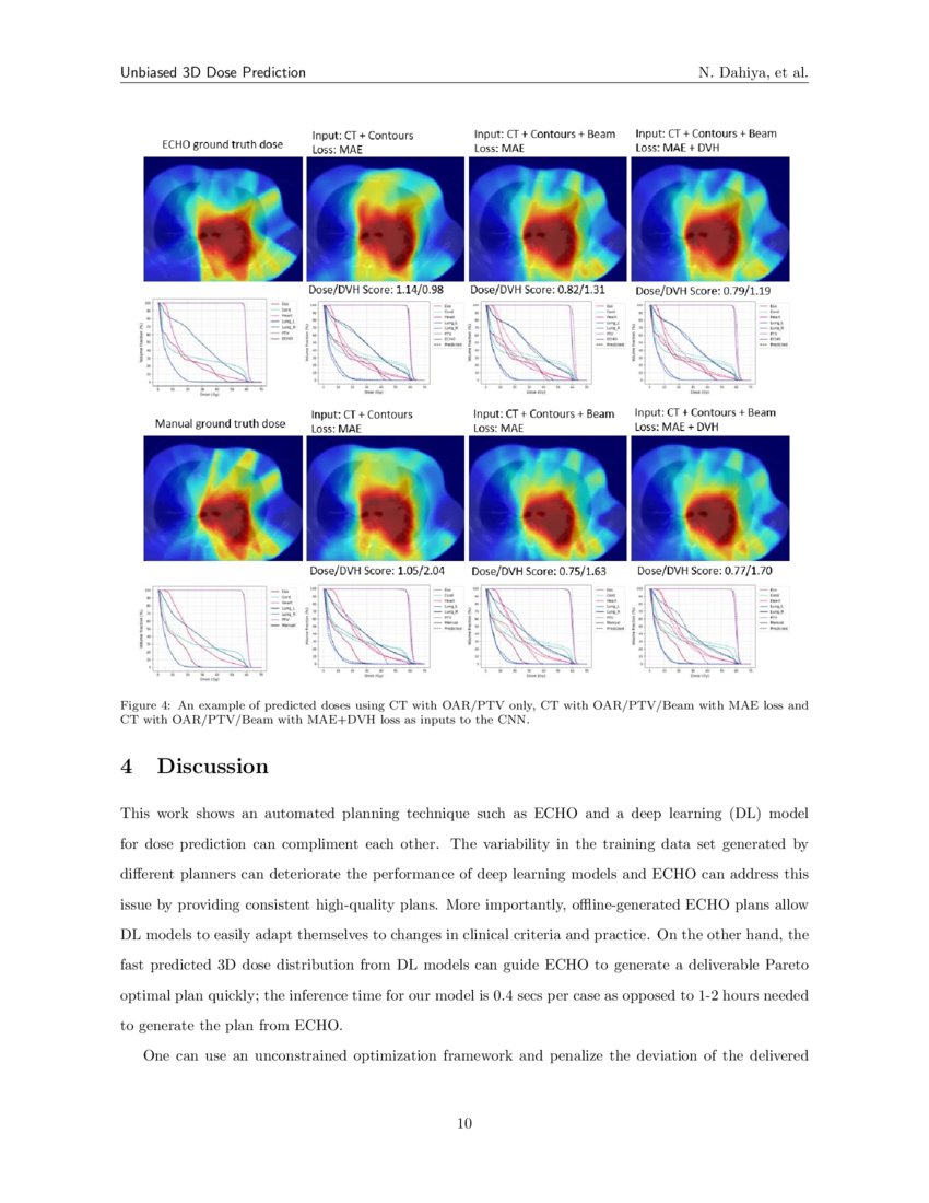 Deep Learning 3D Dose Prediction for Conventional Lung IMRT Using Consistent/Unbiased Automated ...