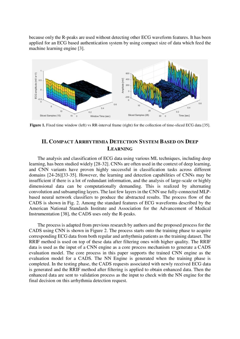 Deep Learning-Based Arrhythmia Detection Using RR-Interval Framed ...