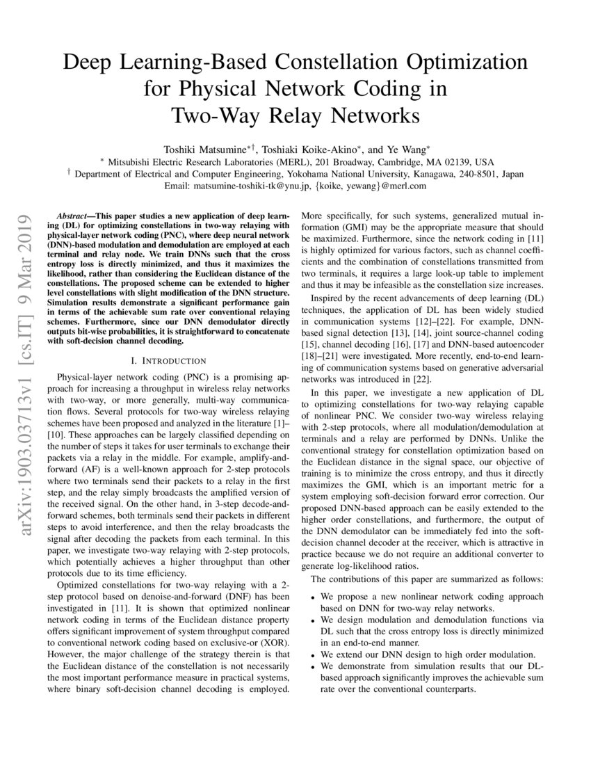 Deep Learning Based Constellation Optimization For Physical Network Coding In Two Way Relay