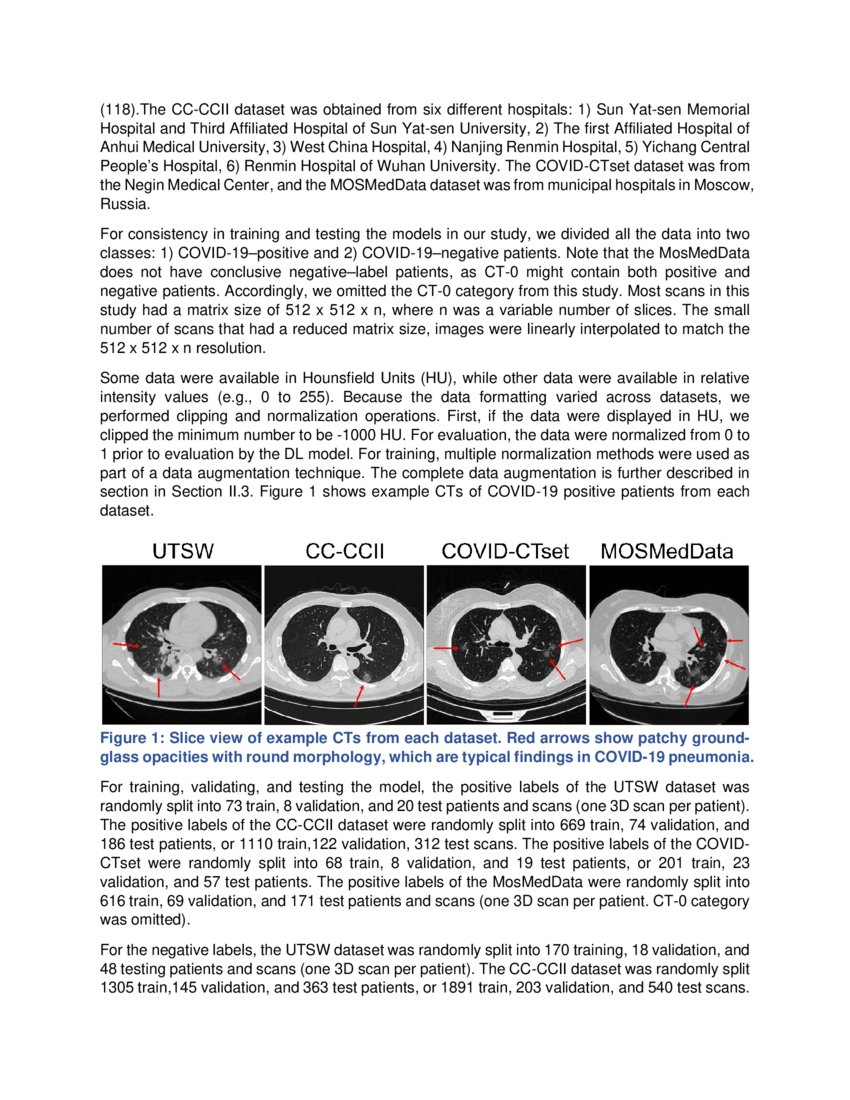 Deep learning-based COVID-19 pneumonia classification using chest CT ...