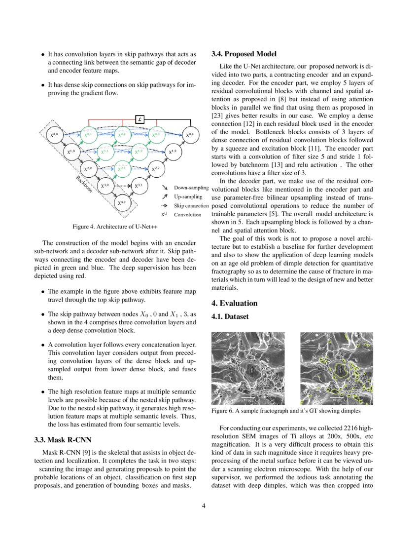 Deep Learning based Dimple Detection for Quantitative Fractography | DeepAI