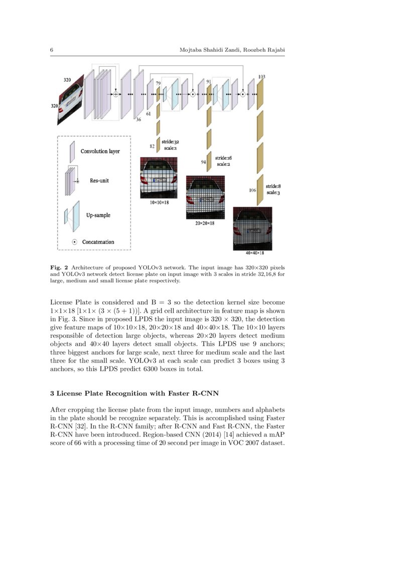 Deep Learning Based Framework For Iranian License Plate Detection And
