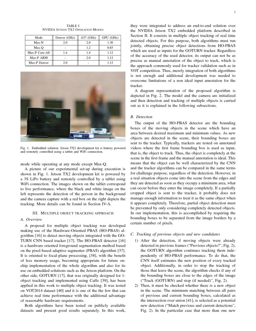 Deep Learning Based Multiple Object Visual Tracking On Embedded System For Iot And Mobile Edge
