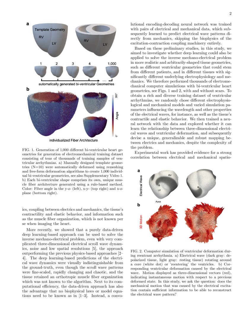 Deep Learning-based Prediction of Electrical Arrhythmia Circuits from ...