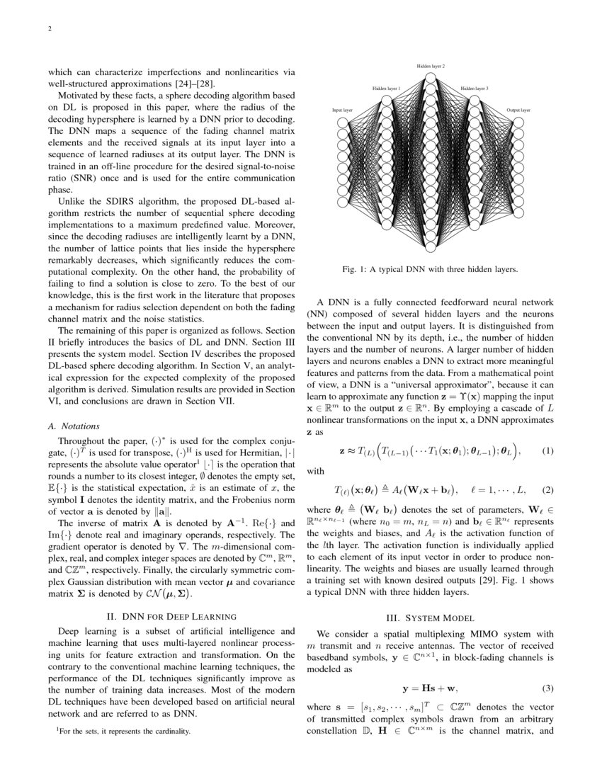 Deep Learning Based Sphere Decoding Deepai