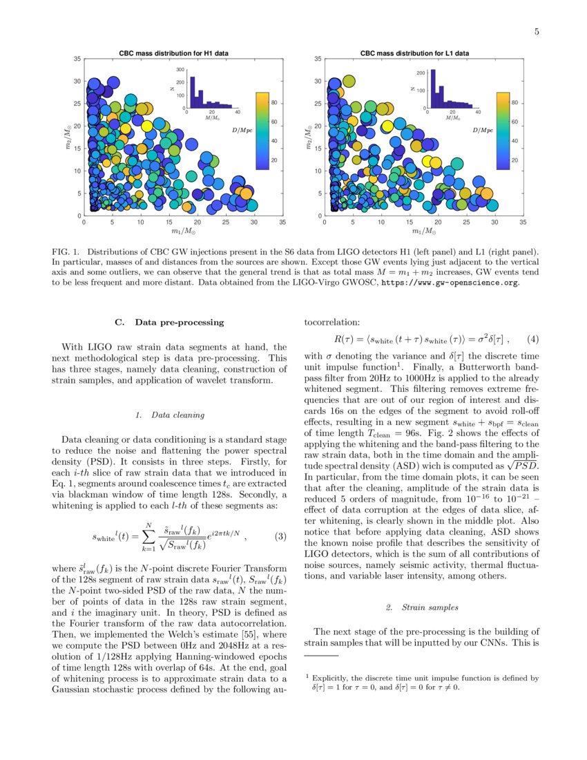 Deep learning for gravitational-wave data analysis: A resampling white ...