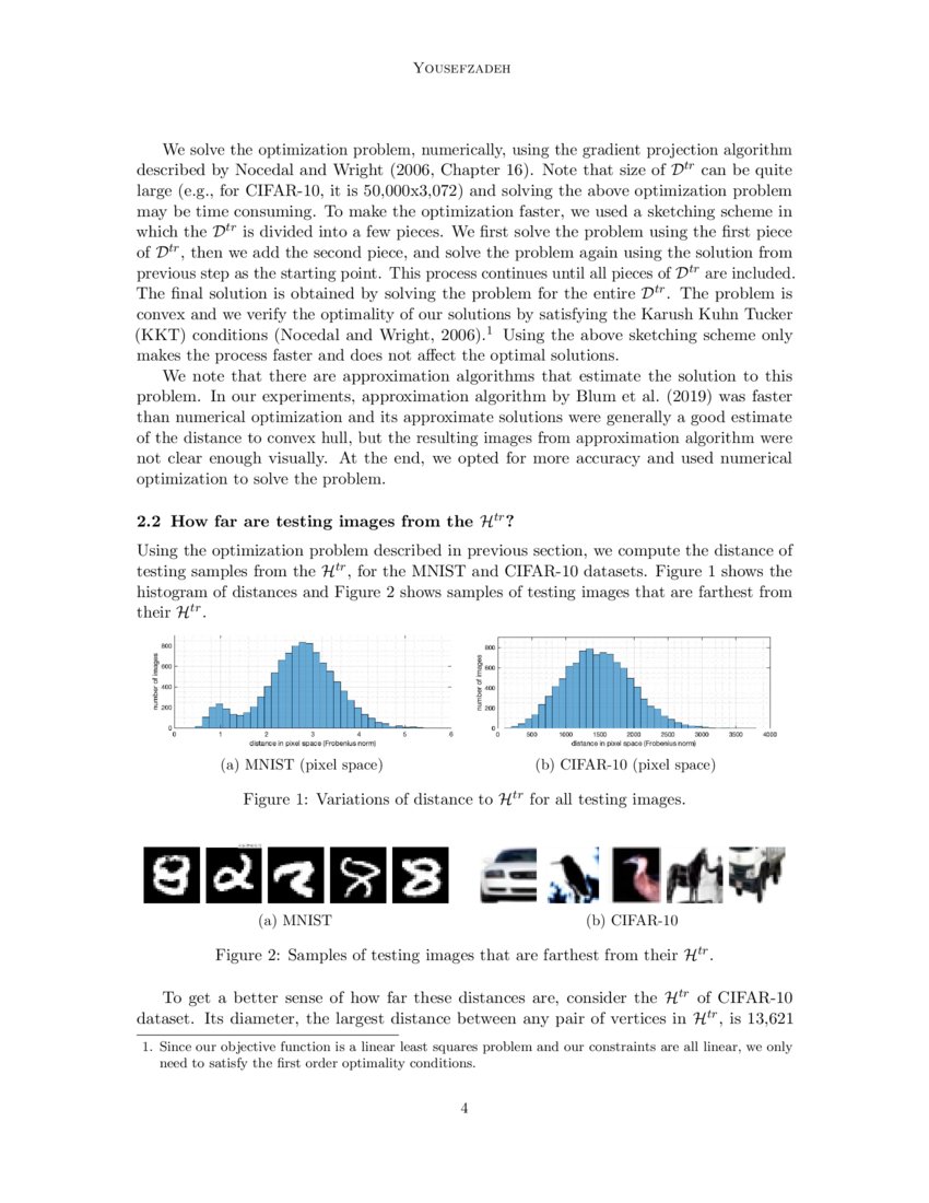 Deep Learning Generalization and the Convex Hull of Training Sets | DeepAI